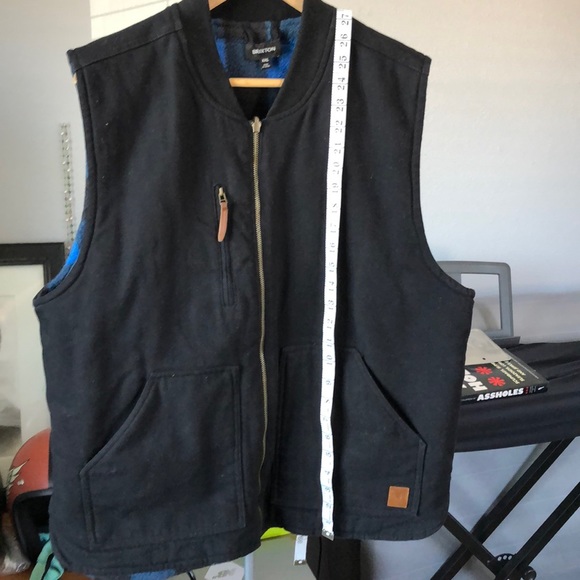 Brixton | Suits & Blazers | Brixton Reversible Vest Like New | Poshmark